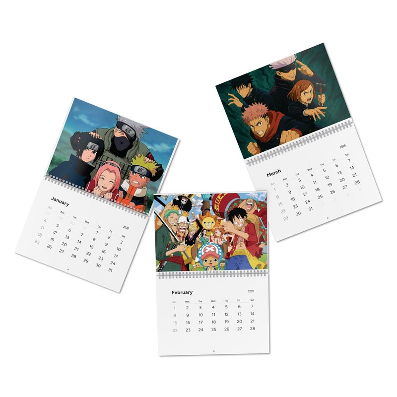One Piece 2026 Calendar - Etsy