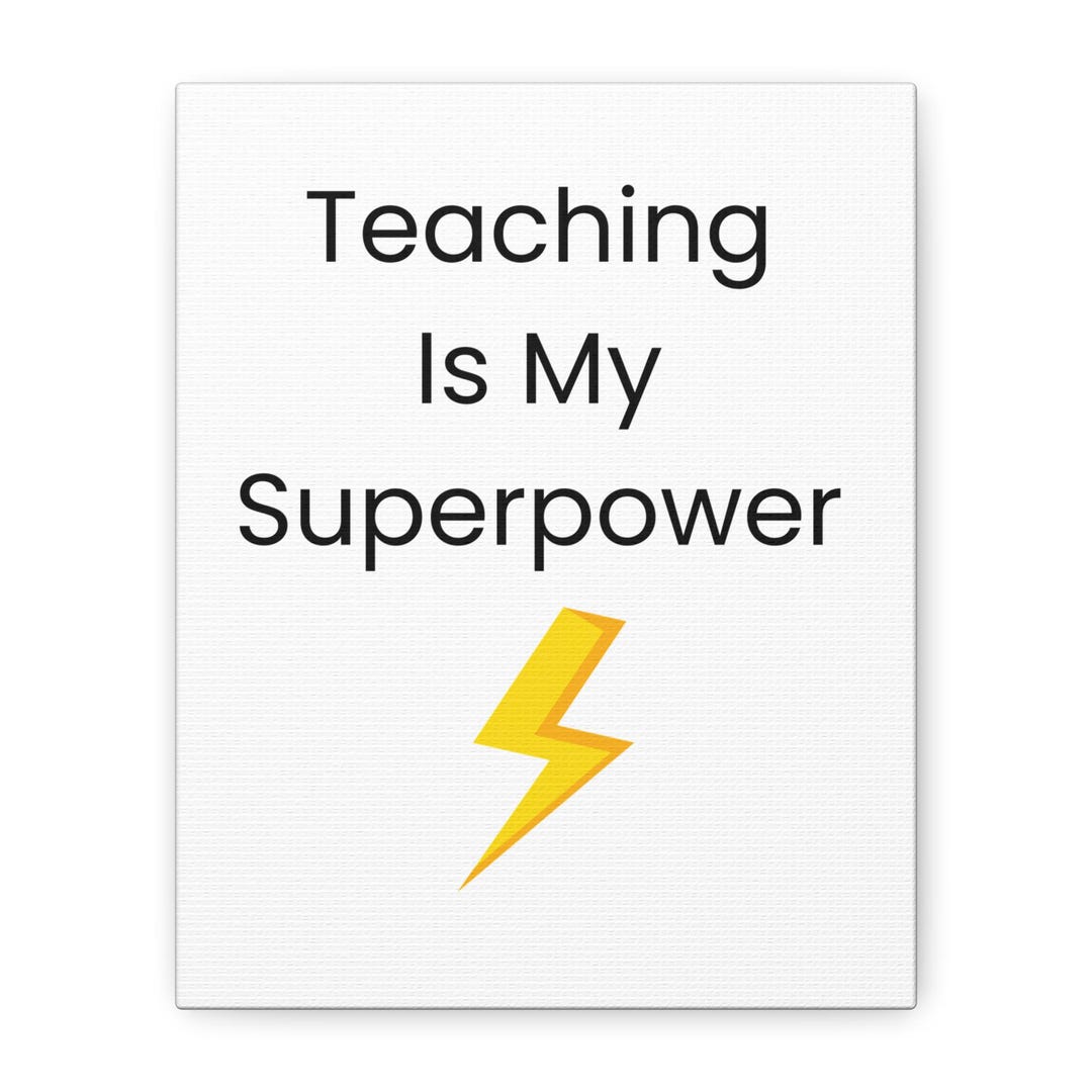 Canvas Art, Heartfelt Teaching Inspirational Wall Decor for Teachers ...