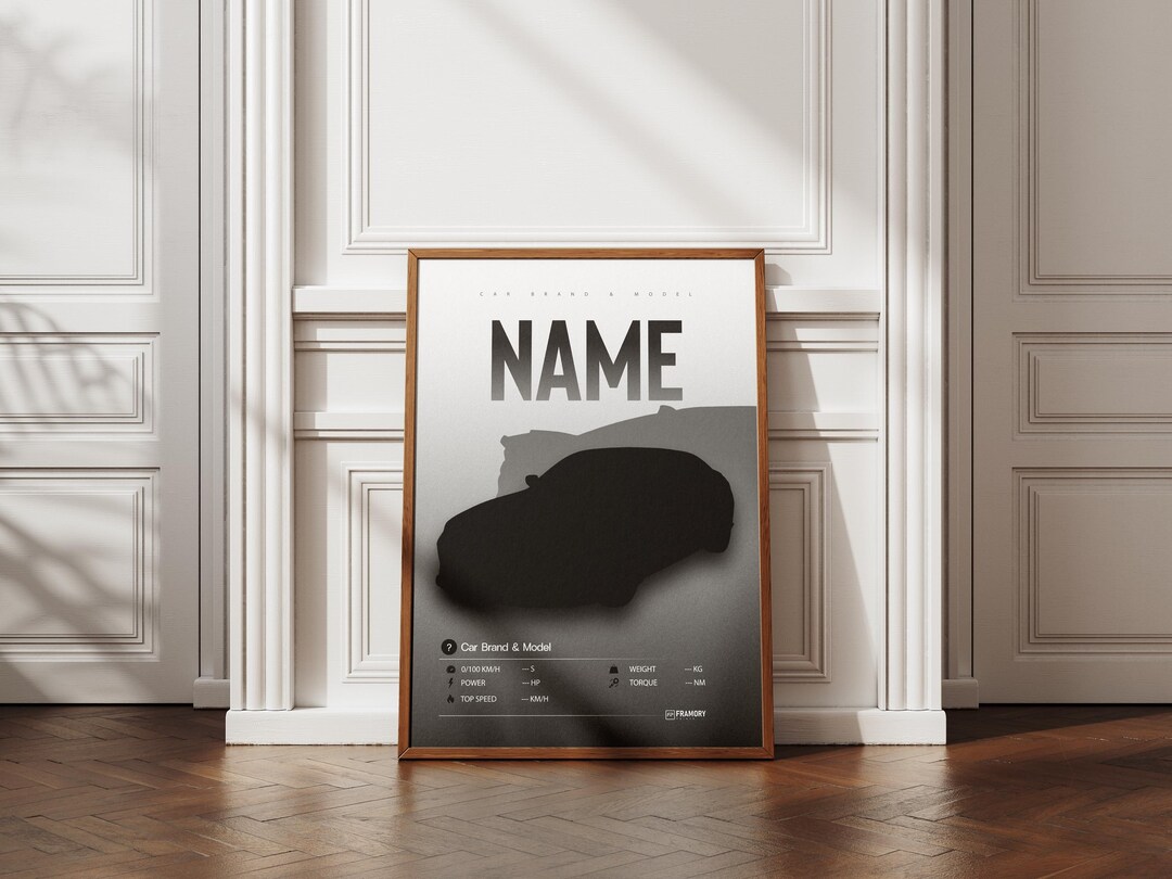 Personalized Vehicle Art | Custom Car Wall Art for Car Lovers | Luxury ...