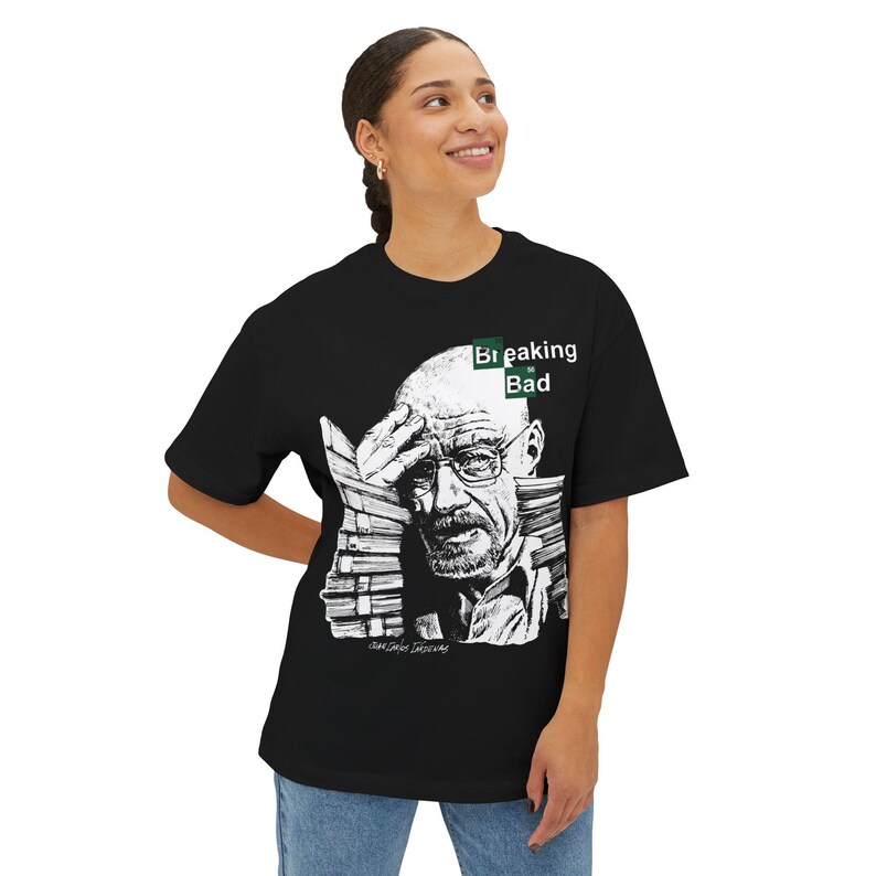 Walter White Oversized Tee, Unisex Graphic T-shirt, Casual Wear, Gift ...