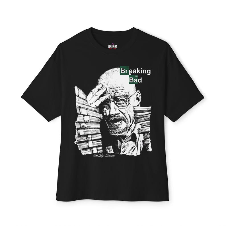 Walter White Oversized Tee, Unisex Graphic T-shirt, Casual Wear, Gift ...