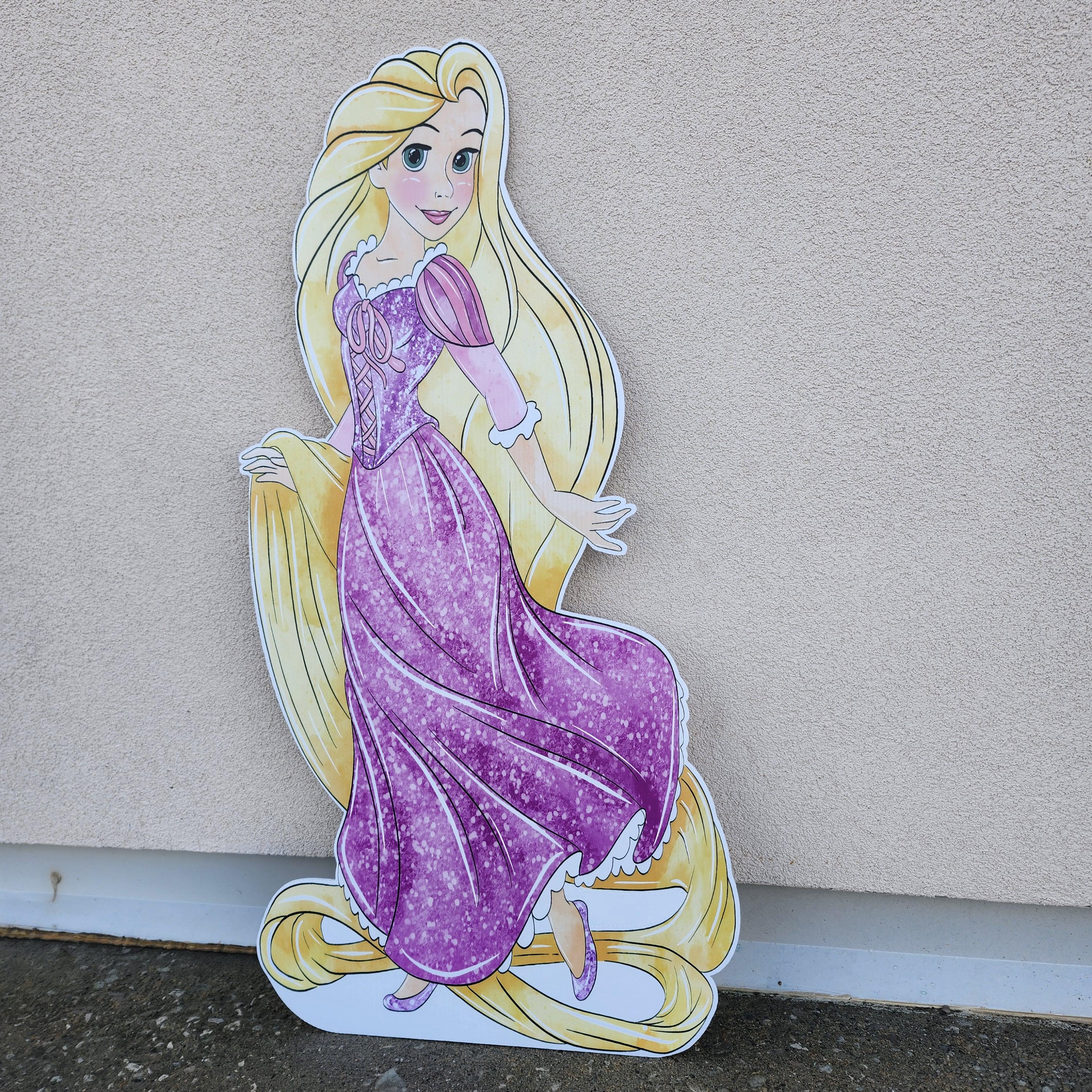 Rapunzel Standee | Rapunzel Party Decor | Fairytale Rapunzel Birthday ...