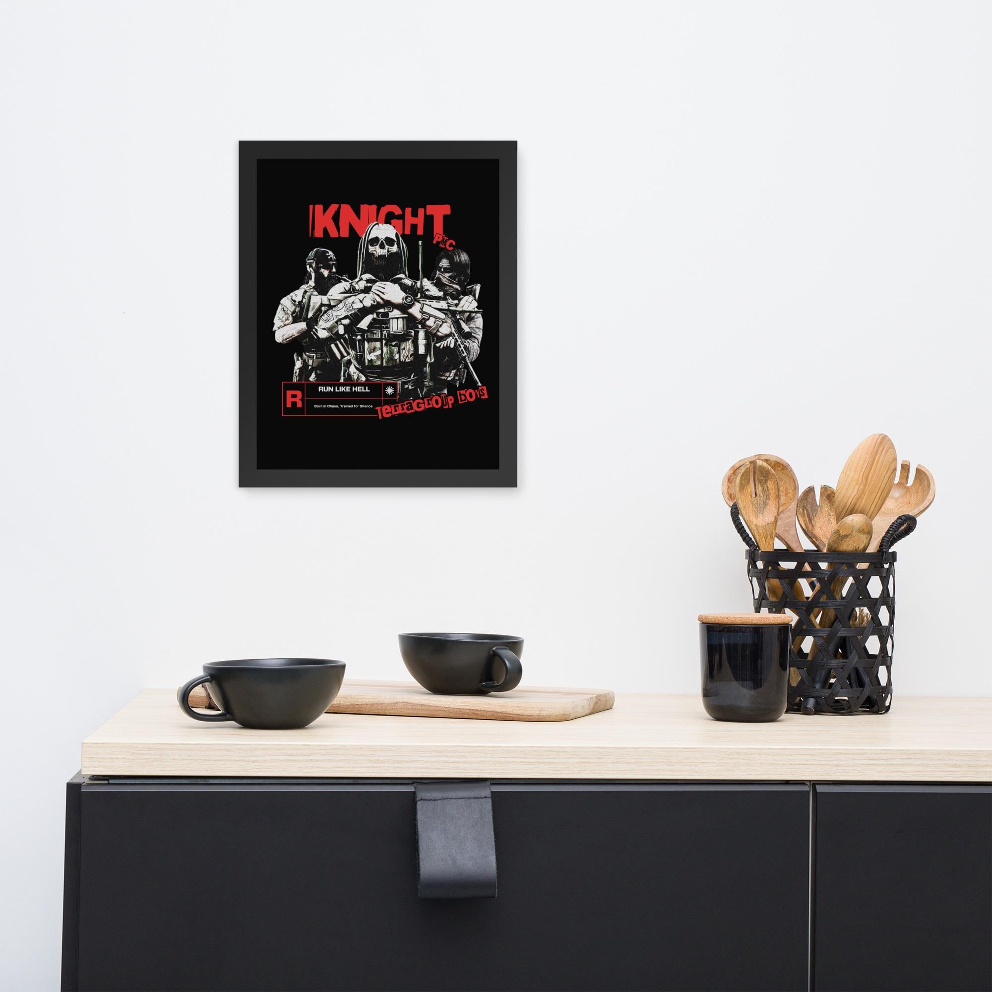 Escape From Tarkov Poster, Knight, Goon Squad Poster Art Mens Gaming ...