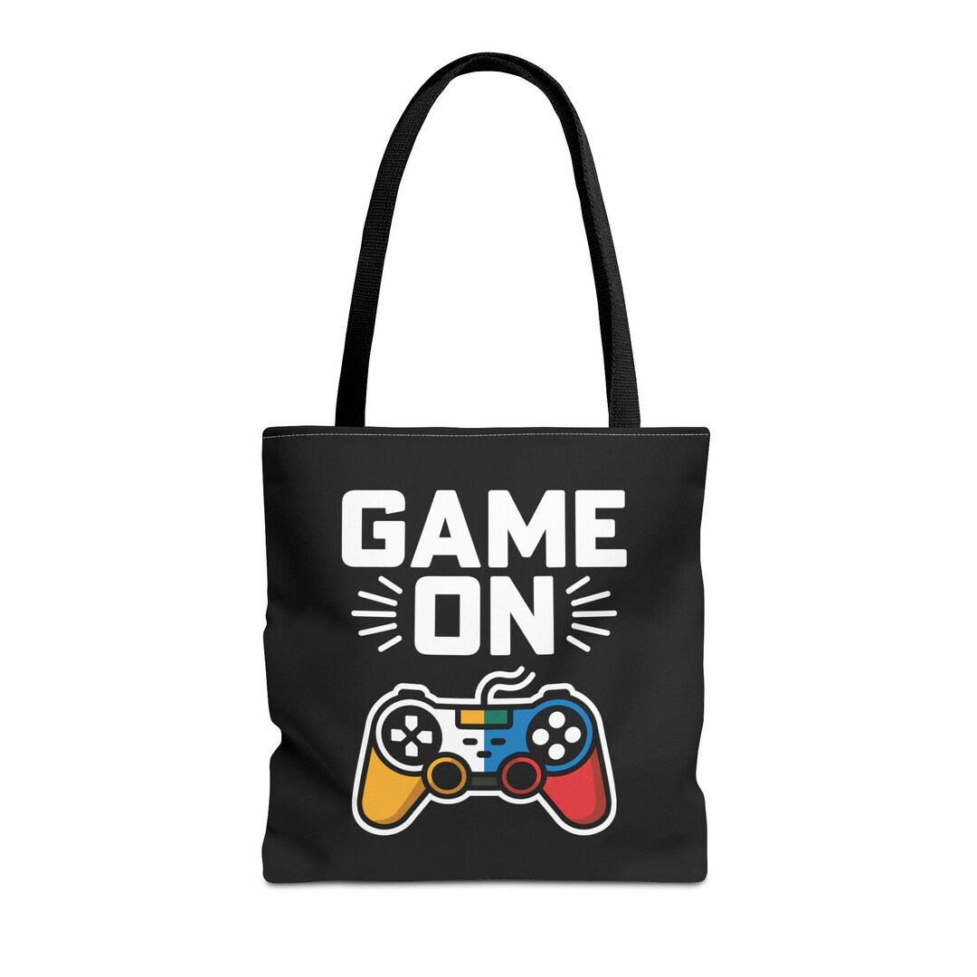 Retro Video Game Controller Tote Bag: Gamer Carryall - Etsy