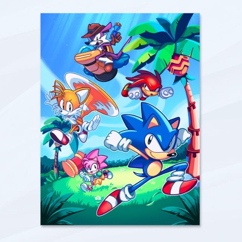 Sonic 4 Poster - Etsy