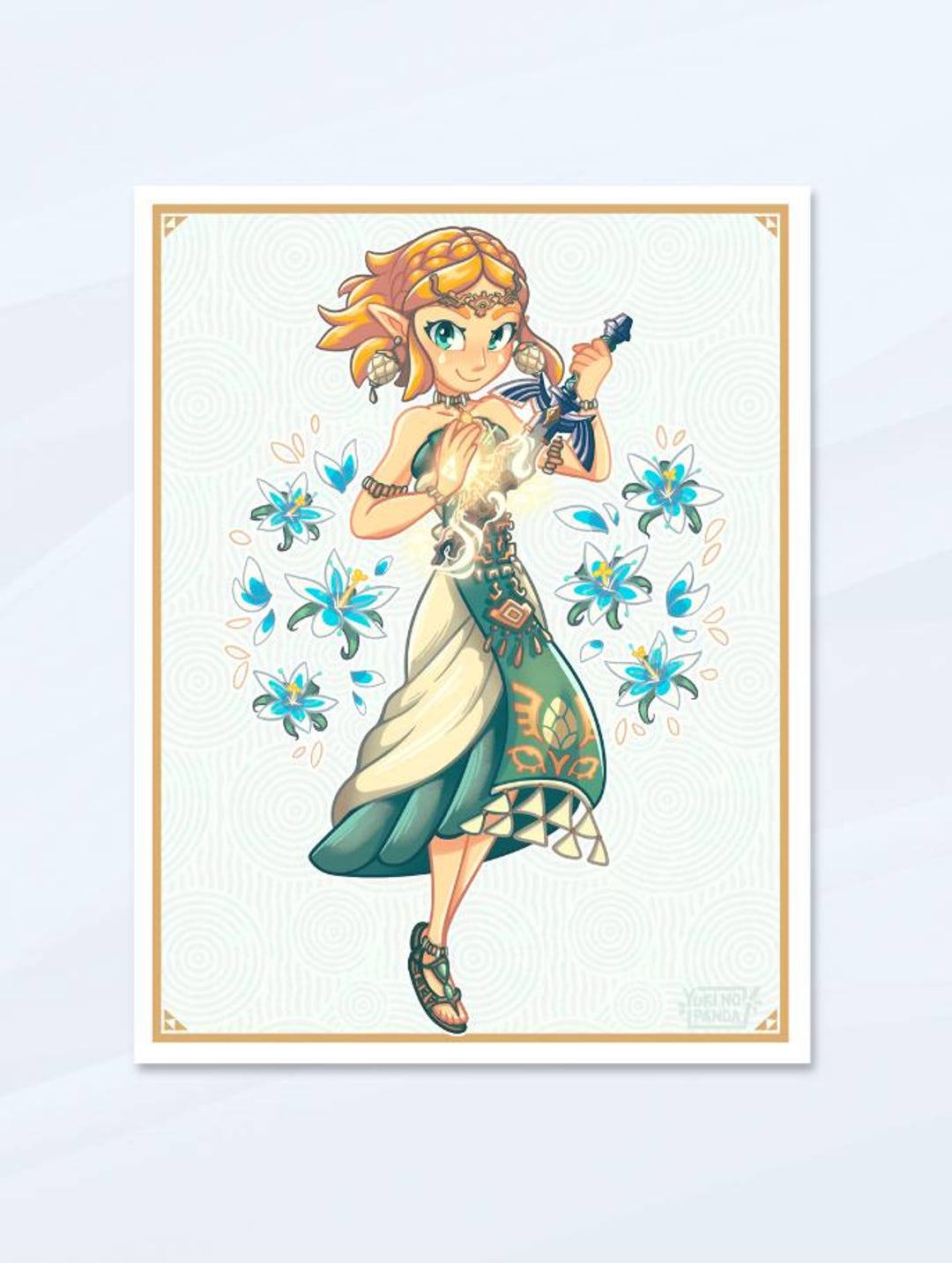 Zelda Totk Mini Print - Etsy