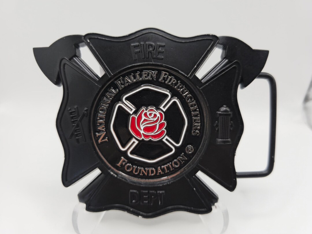 Fire Department Challenge Coin Belt Buckle - Fits 2" Coins - Etsy