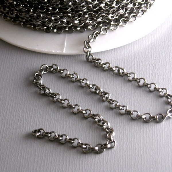 Gunmetal Chain - Etsy