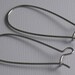 Kidney Hoop Earrings, Gunmetal Plated, 33mm, 21 Gauge - 30 Pieces - Etsy