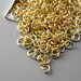 KC Gold Plated Jump Rings, 4mm, 21 Gauge - 100 Pieces - Etsy