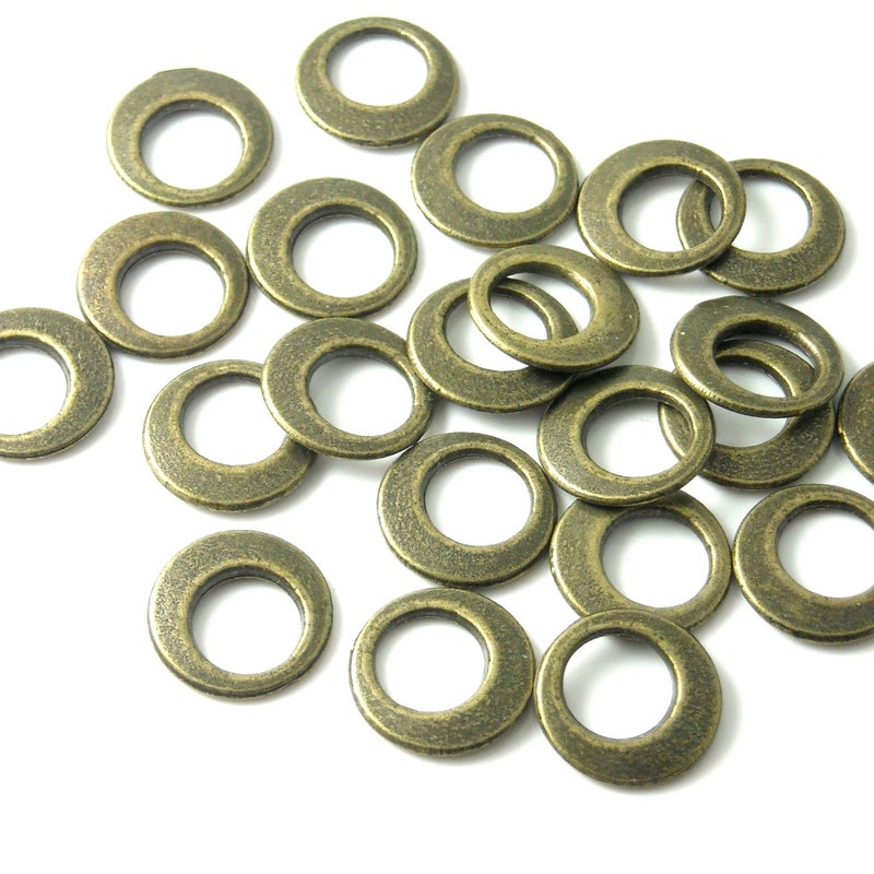 Bronze Crescent Connectors - Etsy