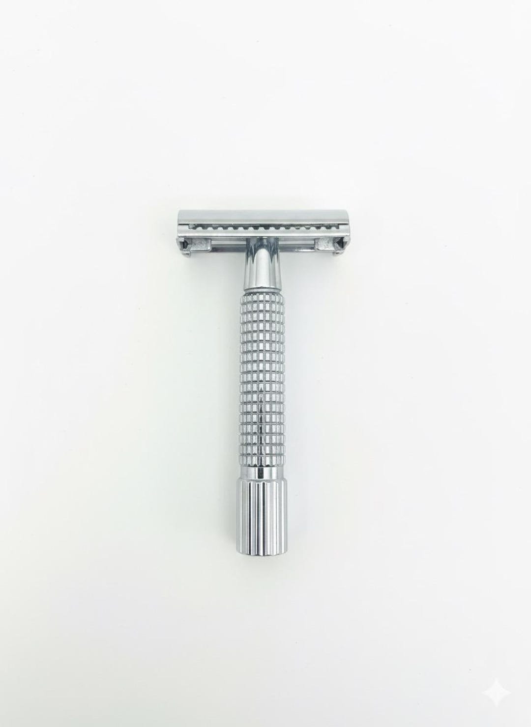 Van Der Hagen Double Edge Twist Adjustable Safety Razor Silver Pre ...
