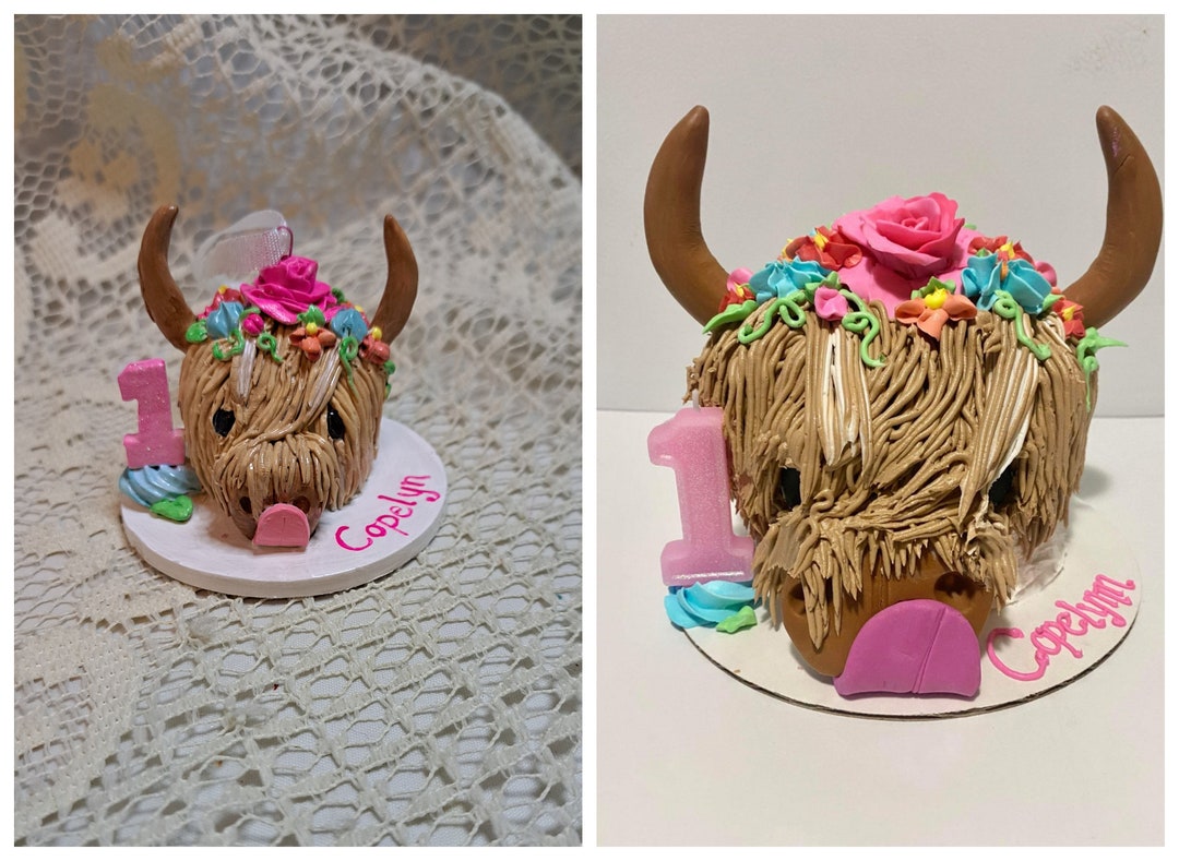 Birthday Cake Ornament Personalized Ornament Birthday Cake Replica Clay ...