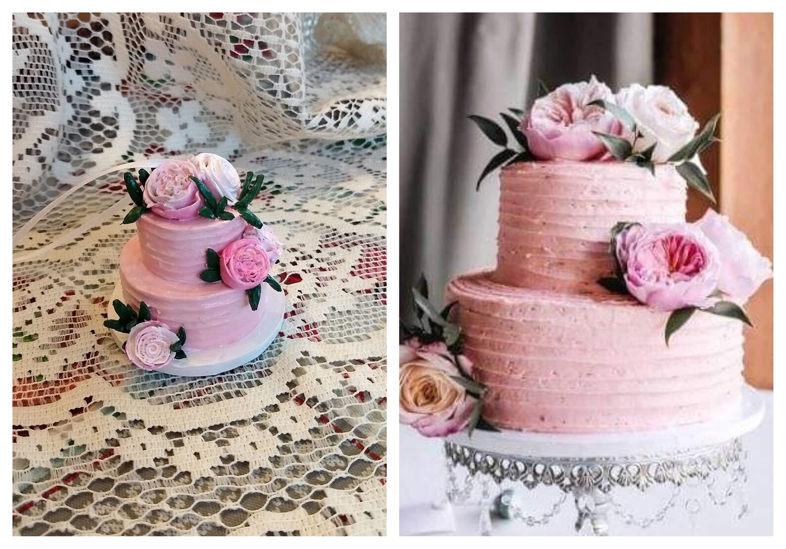 Wedding Cake Ornament Wedding Cake Replica Personalized | Etsy