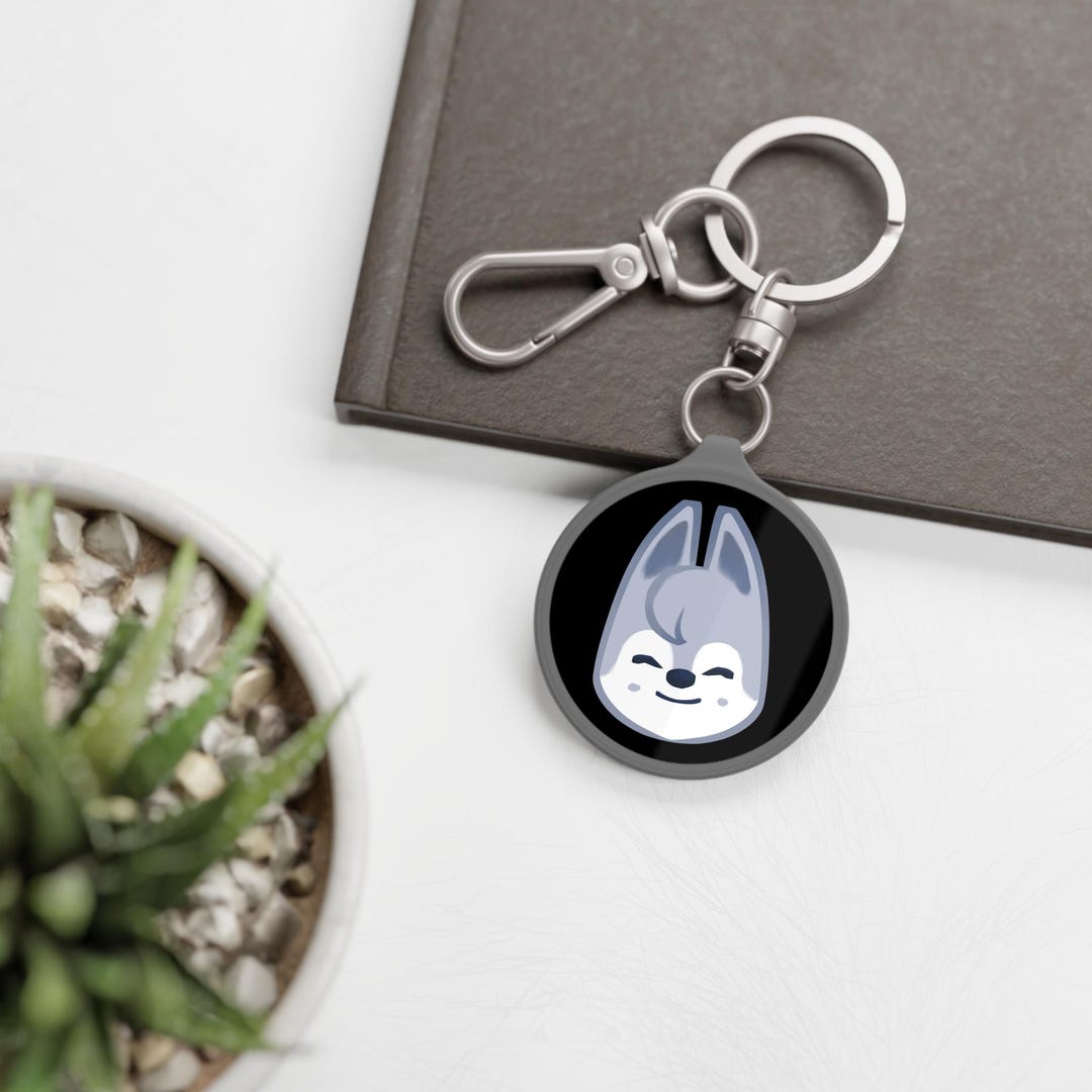Stray Kids Wolf Chan Mignon Skzoo Porte-clés Tag Porte-clés - Etsy France