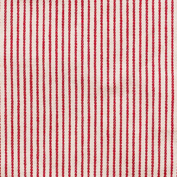 Red Pinstripe Table Runner - Etsy