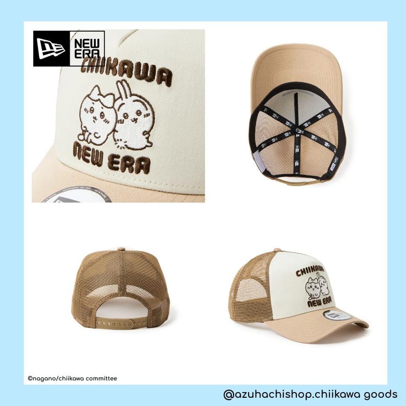 Chiikawa NEW ERA 9FORTY A-frame Tracker | Chiikawa Official Merchandise ...
