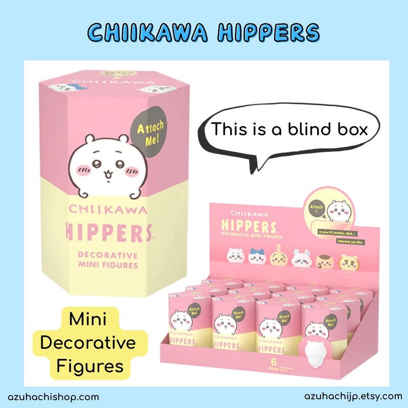 Chiikawa Hippers - Etsy
