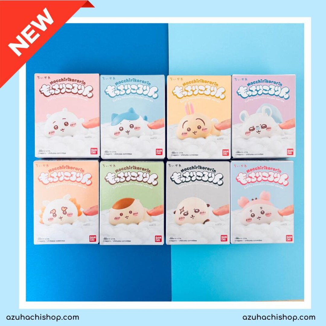 Chiikawa Softy Mocchirikororin Model Series Toy Figure | NEW ITEM ...