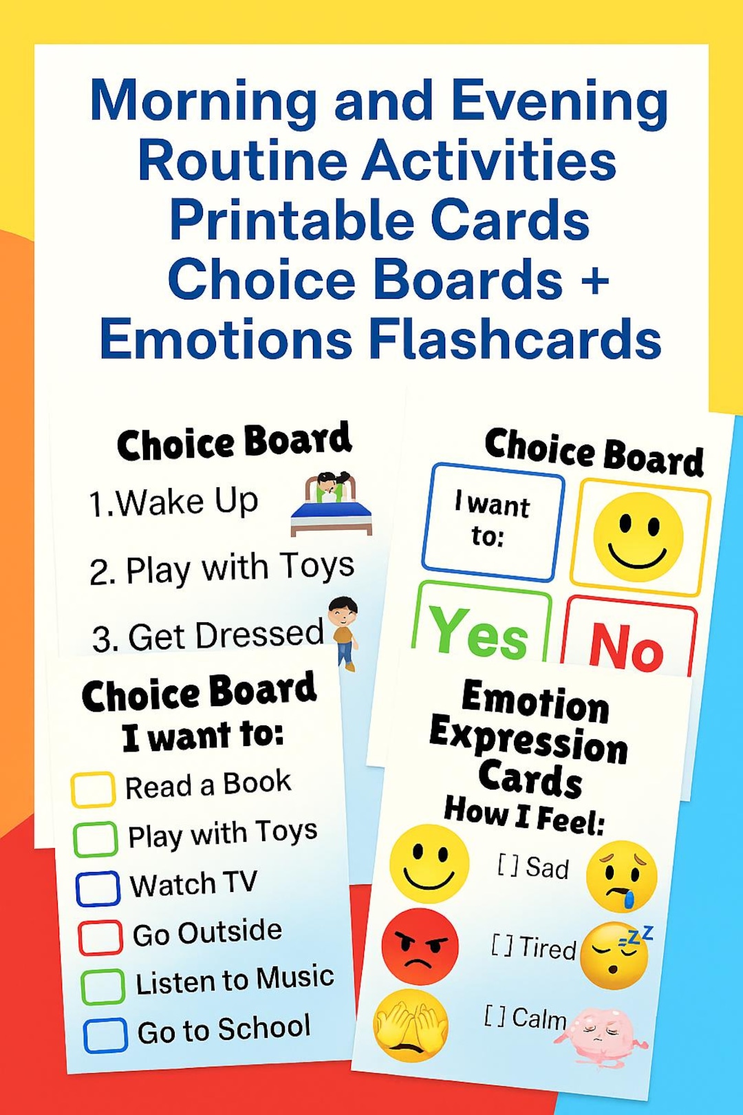 Non-verbal Communication Bundle | Printable PECS Boards + Visual ...