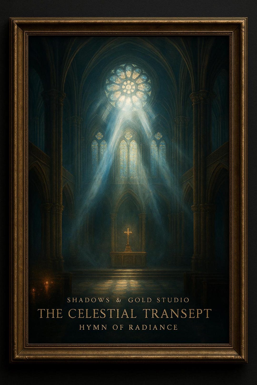 Lthe Celestial Transept – Gothic Cathedral Art | Celestial Fine Art ...