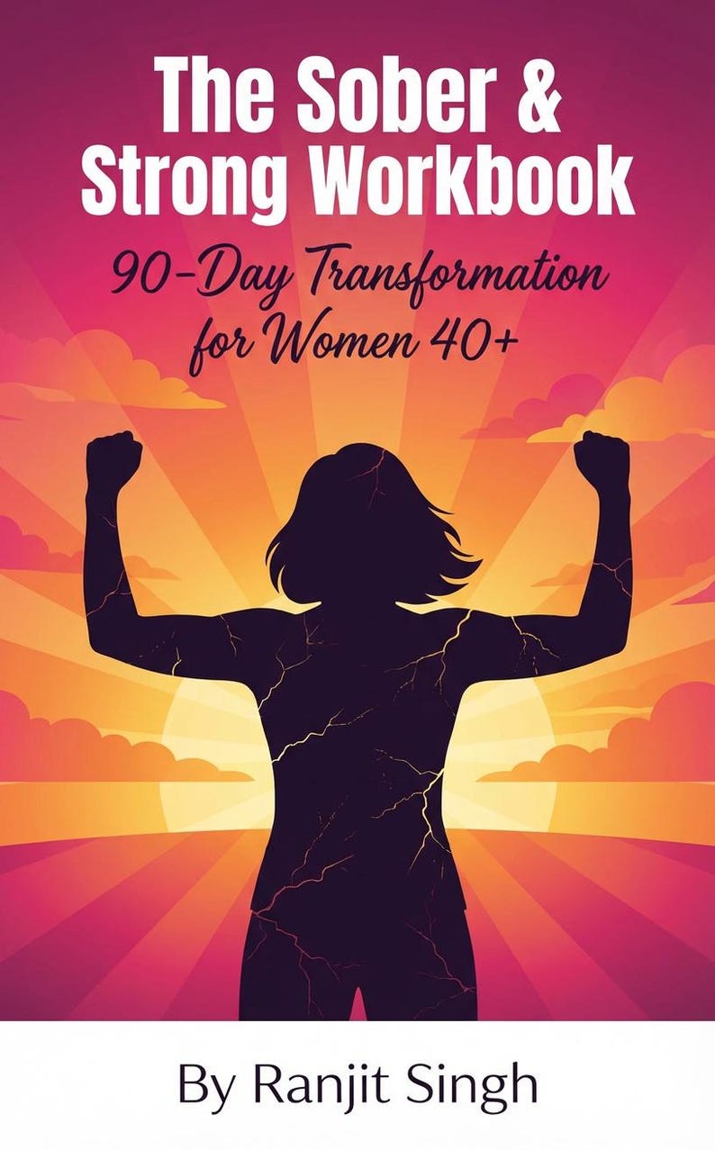The Sober and Strong Workbook | 90-day Transformation for Women 40 ...