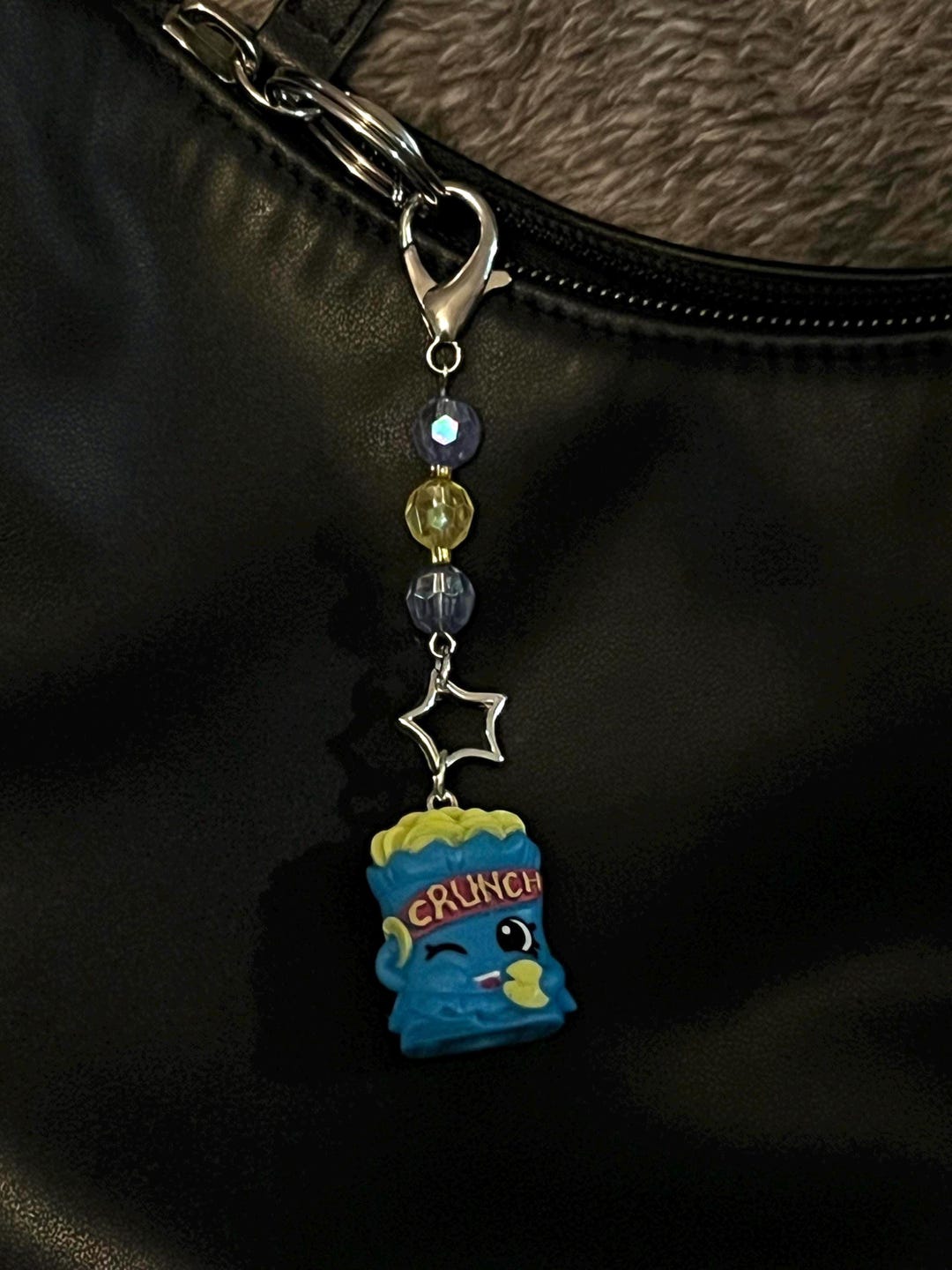 Crispy Chip Shopkin Keychain - Etsy