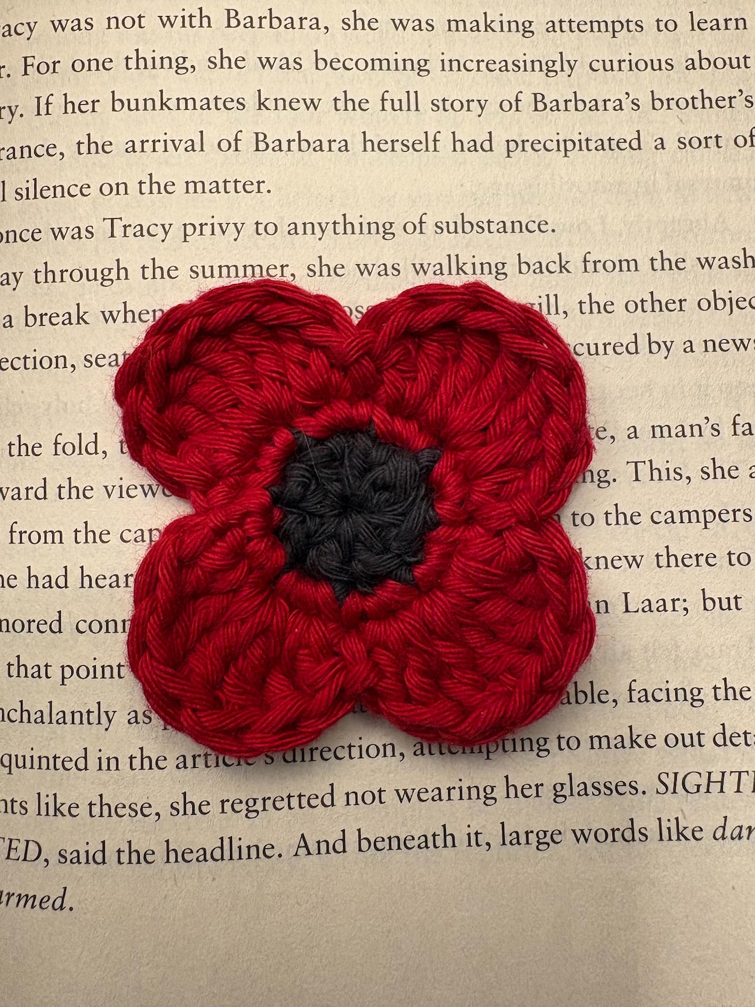 Remembrance Day Poppy - Crochet Pattern - Etsy