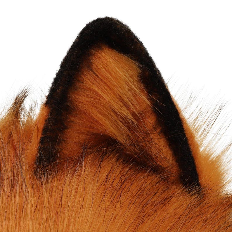 Realistic Fox Mask: Handmade Faux Fur Cosplay Costume - Etsy