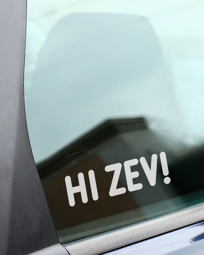 Hi Zev! or Bye Zev! Car Decal • Subtle Dungeon Crawler Carl Bumper ...