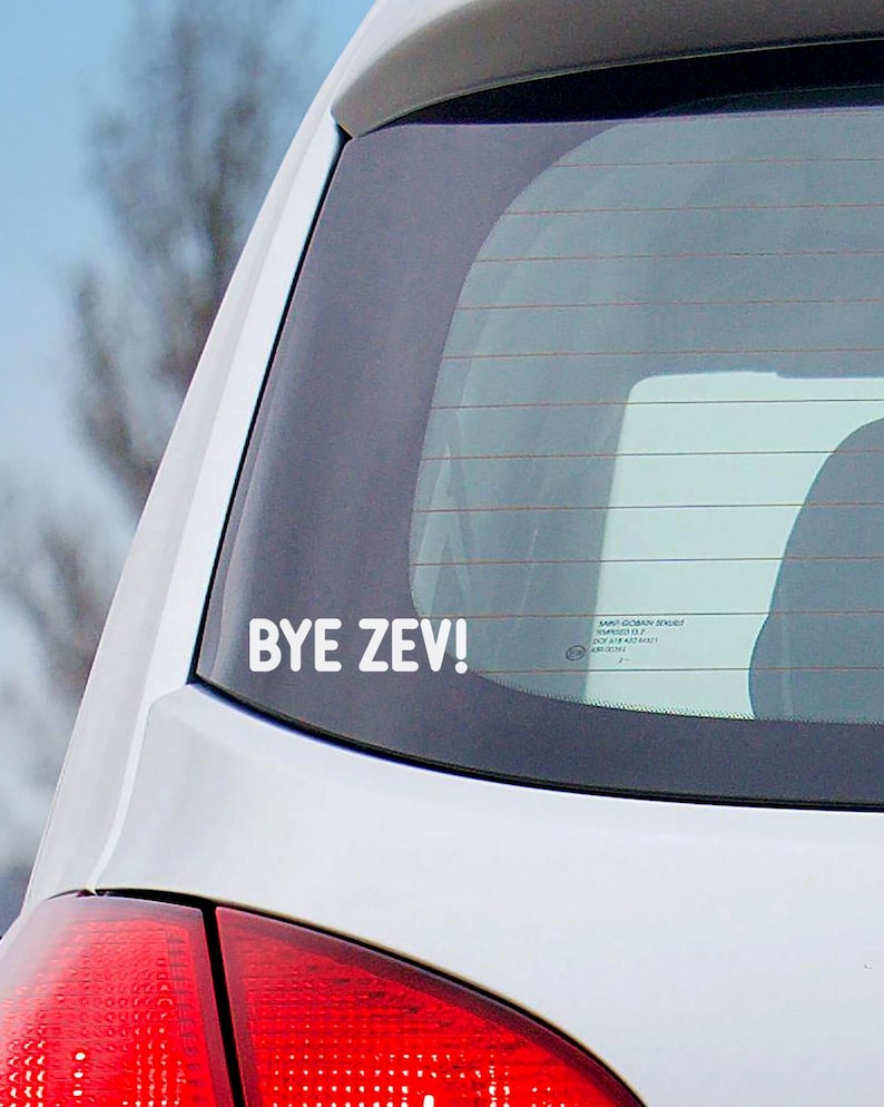 Hi Zev! or Bye Zev! Car Decal • Subtle Dungeon Crawler Carl Bumper ...