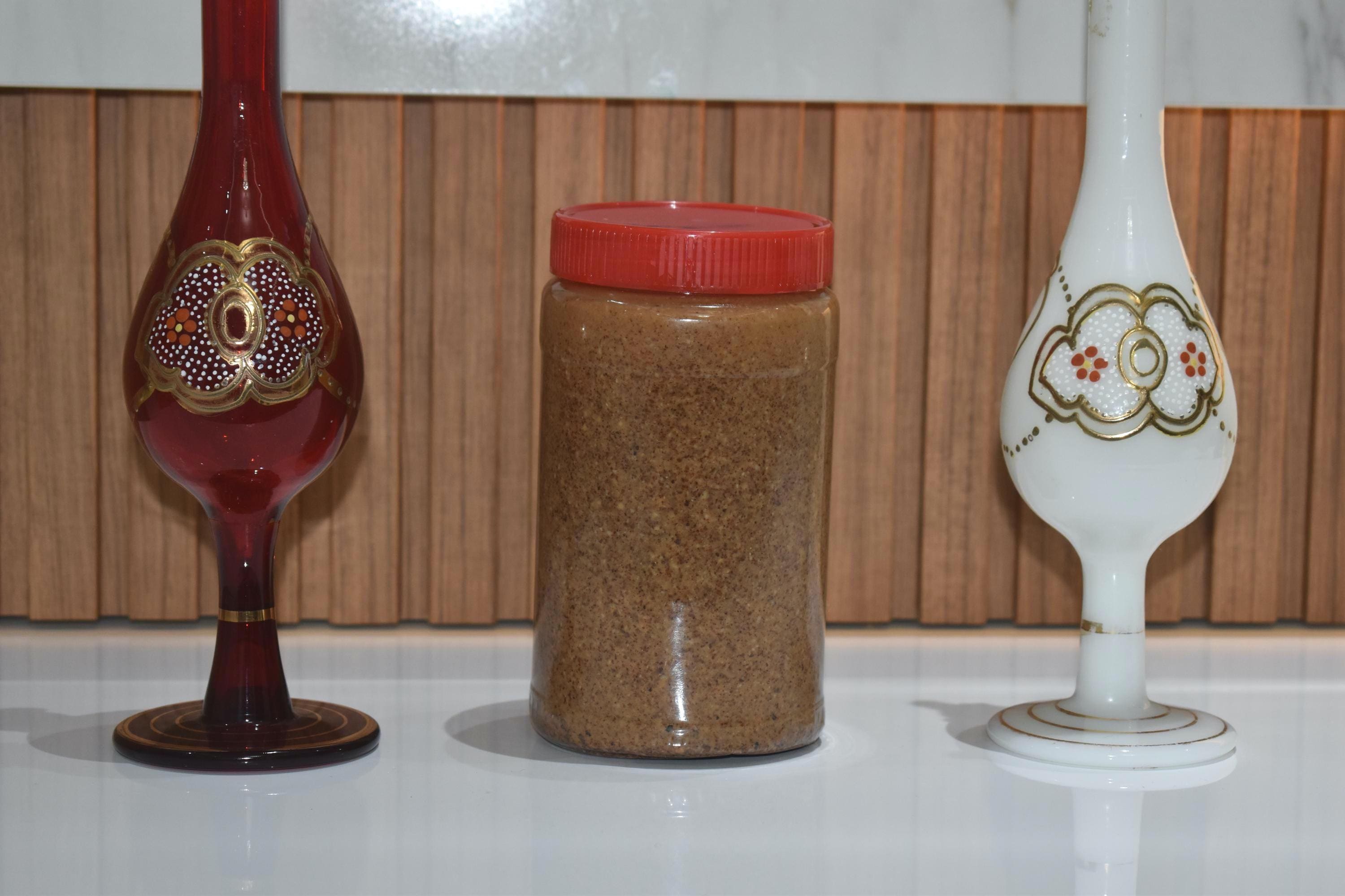Amlou naturel, pâte berbère marocaine, huile d’argan pure, amandes ...
