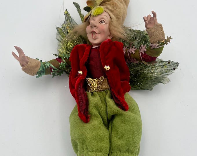 Christmas Forest Fairy Pixie Figurine Highly Detailed 11” - Etsy