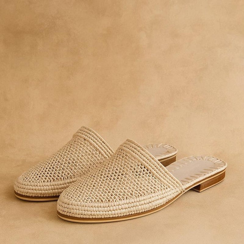 Straw Sandals - Etsy