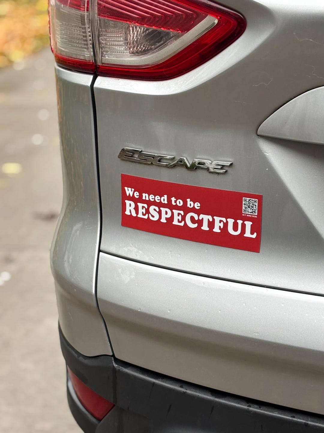 We Need to Be Respectful Magnet/bumper Sticker - Etsy