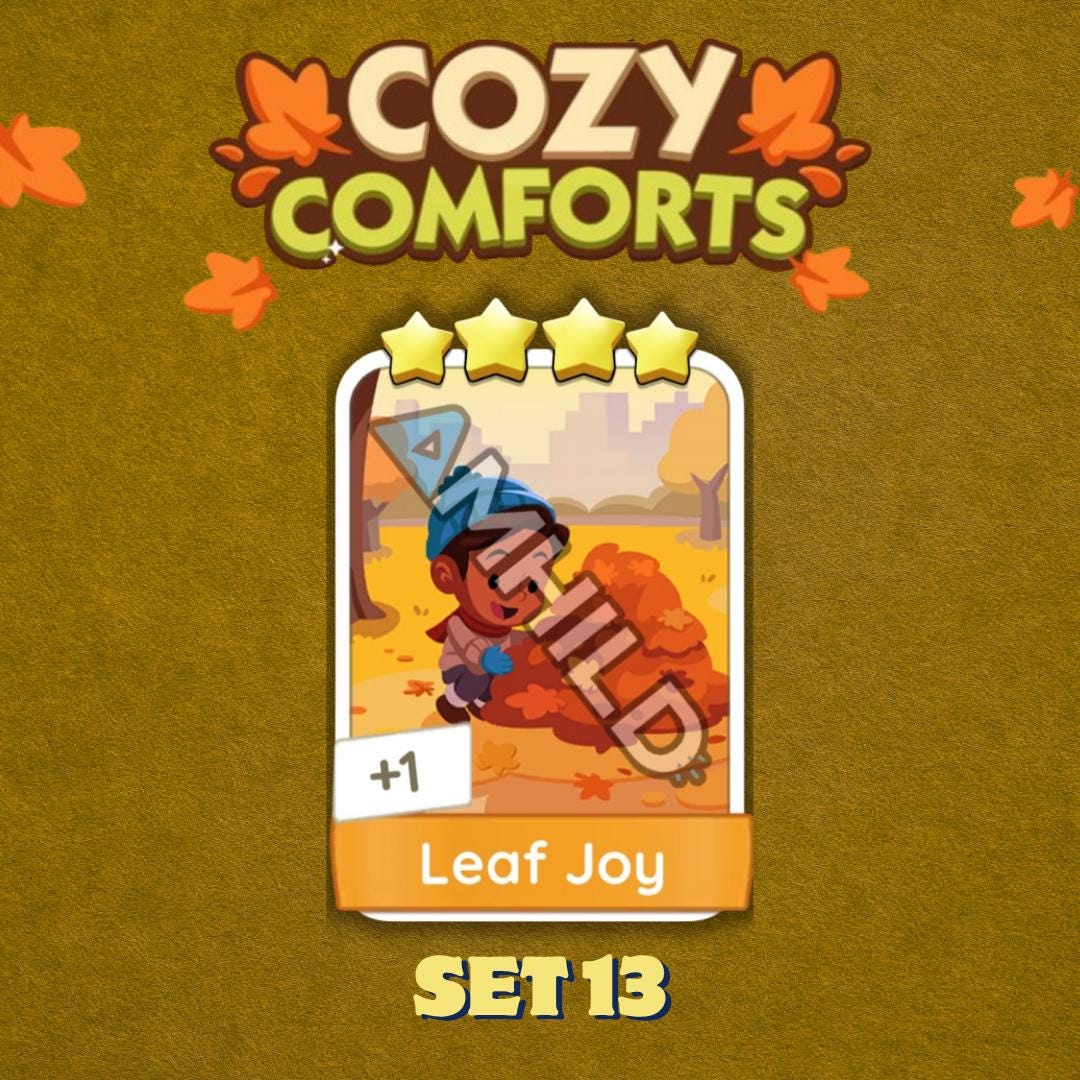 Leaf Joy – MONOPOLY GO 4-star Sticker/card - Etsy