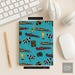 Race Car Seamless Pattern — Bright Blue Grand Prix Motorsport Theme ...