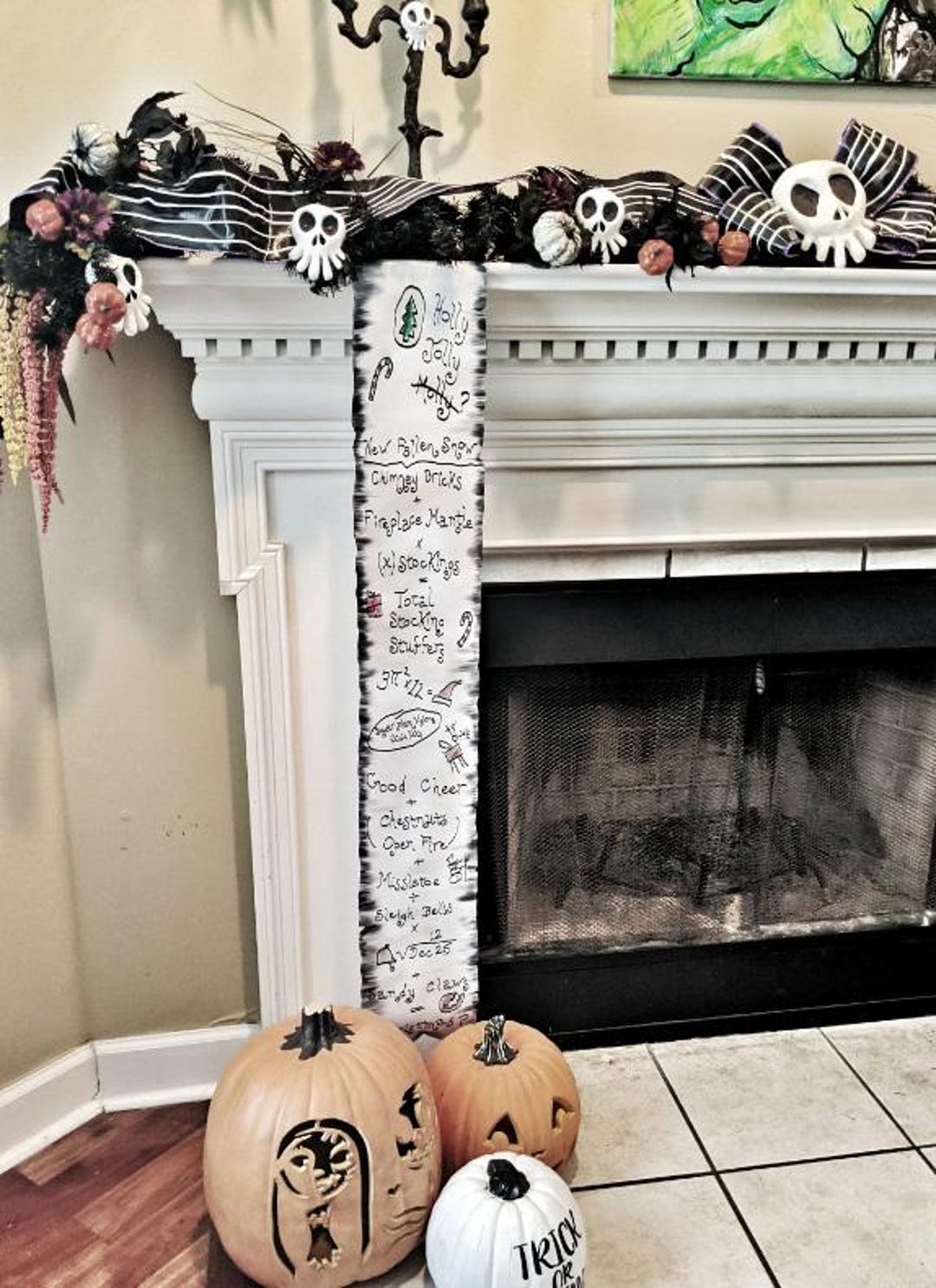Mantle Size Jacks Formula List From Haunted Mansion Holiday - Etsy
