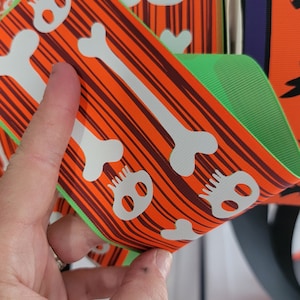 Haunted Mansion Holiday Graveyard Blacklight Responsive Ribbon - Etsy