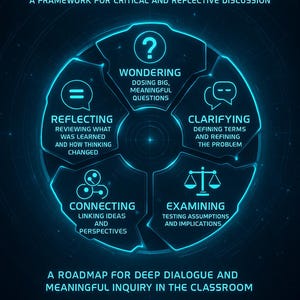 Critical Thinking Classroom Poster | Socratic Questioning Guide | Educational Wall Art | Inquiry ...