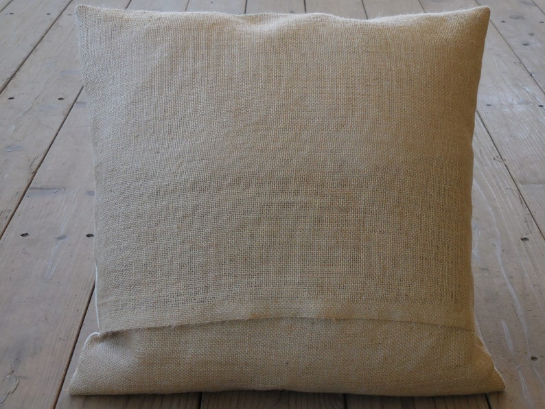 Botanical Print Burlap Pillow, Rustic French Farmhouse, Shabby Chi ...