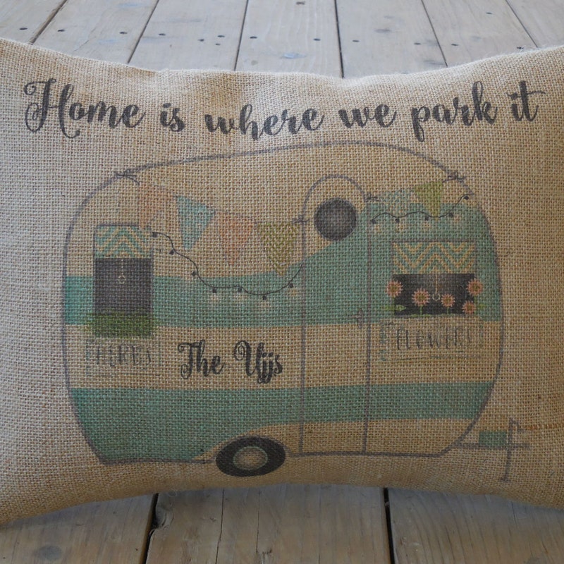 Camper Pillow - Etsy