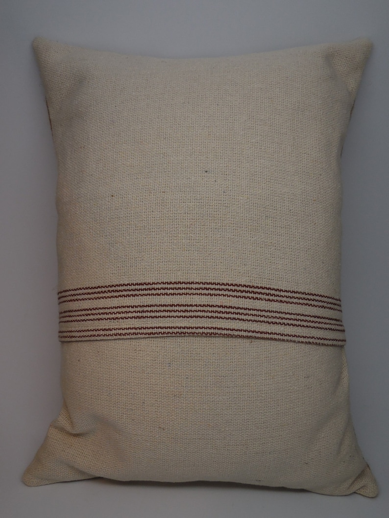 Cherries Burlap Pillow, French Country, Rustic Farmhouse, Farmhouse ...