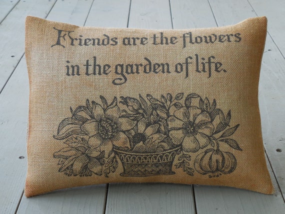 Friends Pillow Best Friend Pillow Birthday Gift for Best | Etsy