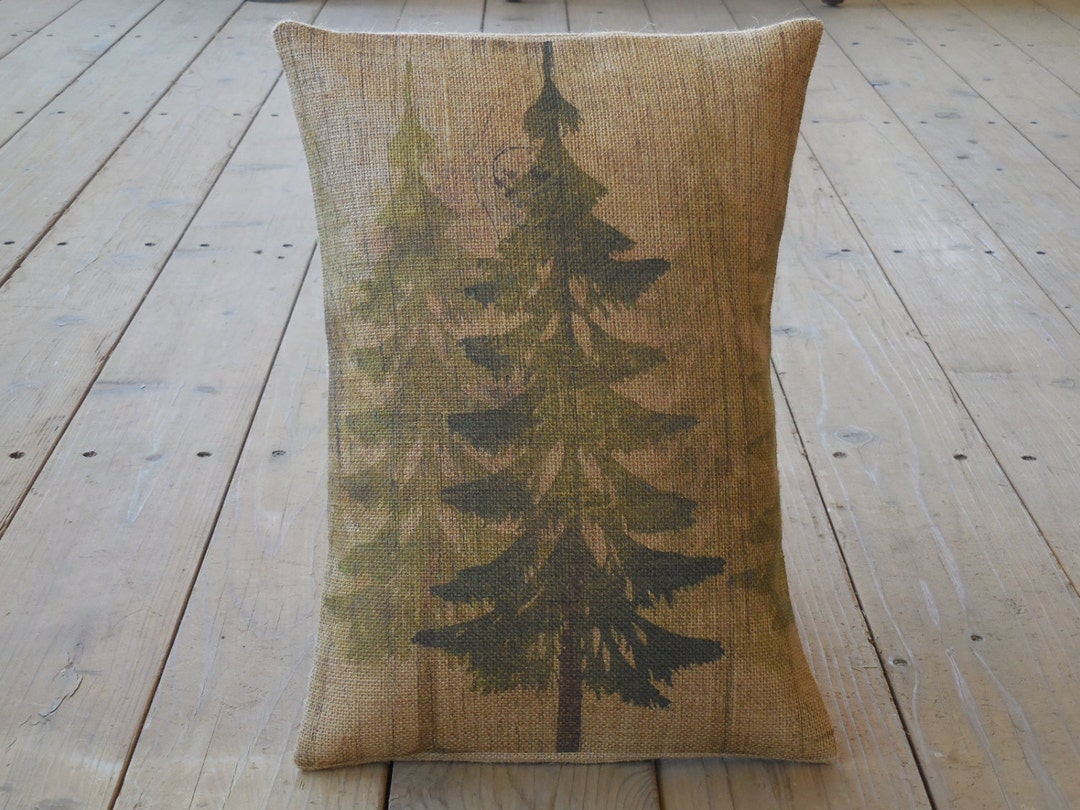 Forest Pillow Cabin Pillows Lodge Decor Farmhouse Pillows - Etsy