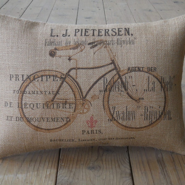 Bicycle Pillow - Etsy
