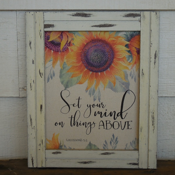 Sunflower Bible Verse - Etsy