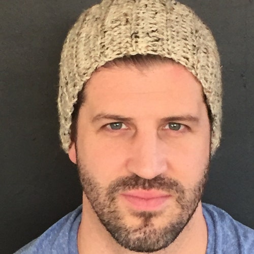 Men's Crochet Pattern: Men's Crochet Hat Beginner - Etsy