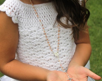 First Holy Communion Dress Crochet Pattern T236 - Etsy