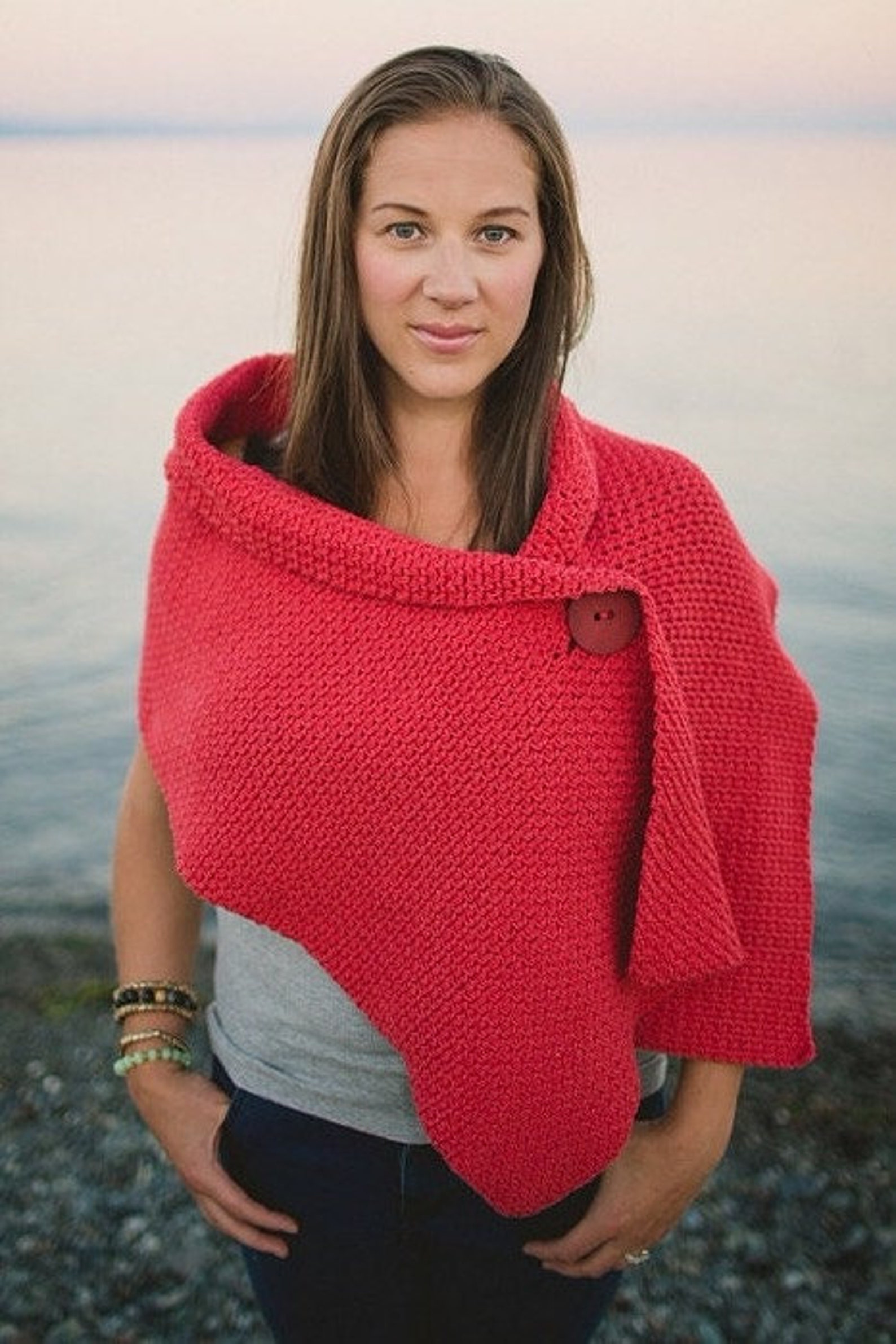 Shawl CROCHET PATTERN: button Wrap Shawl Crochet - Etsy